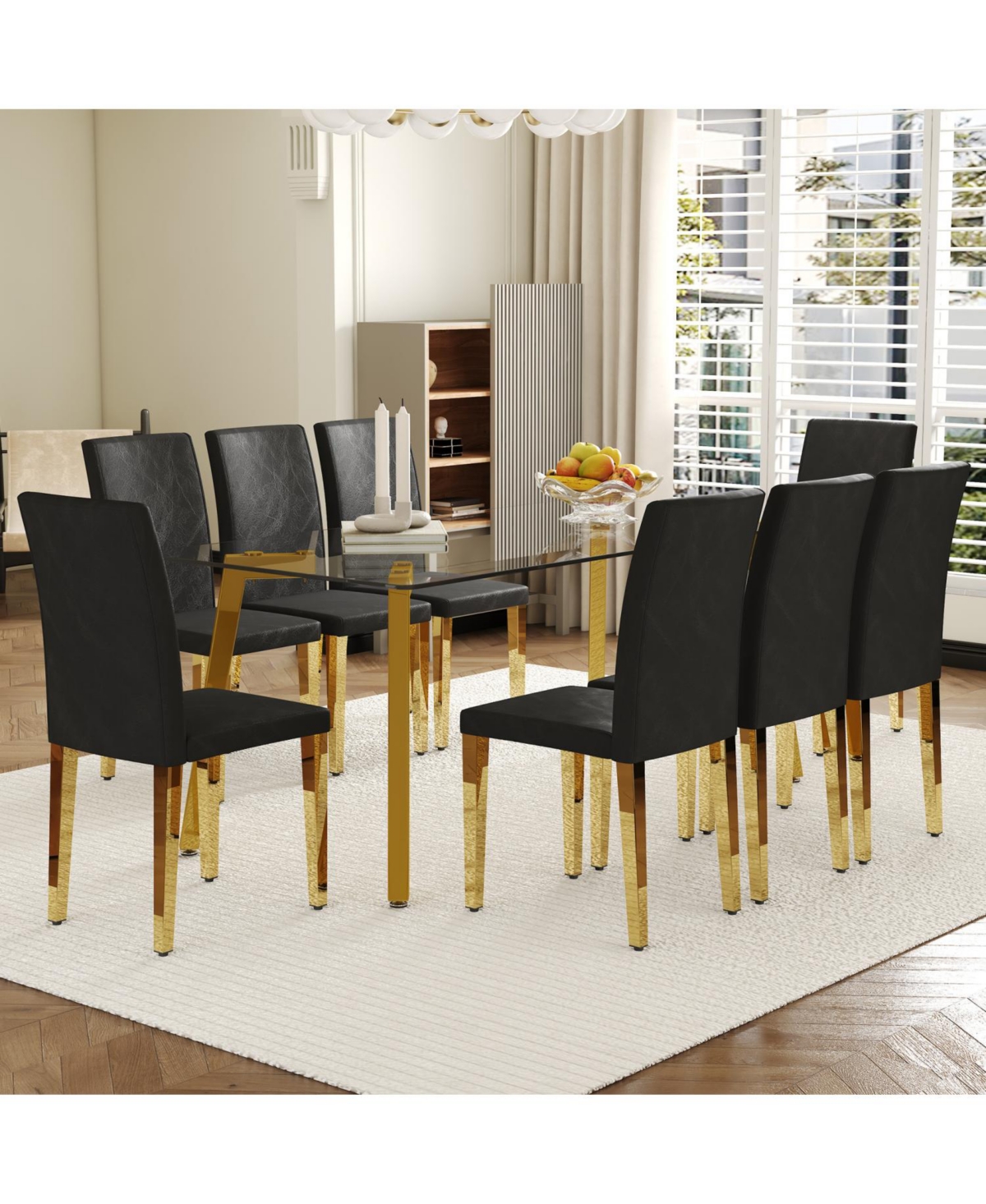 Click here for Streamdale Furniture Streamdale Glass Top Dining S... prices