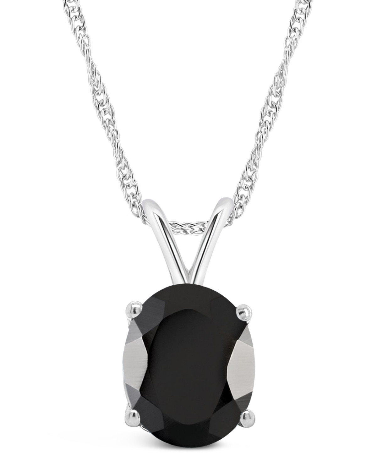 Click here for Macys Black Onyx (10x8mm) & Aquamarine (2-3/8 ct.... prices