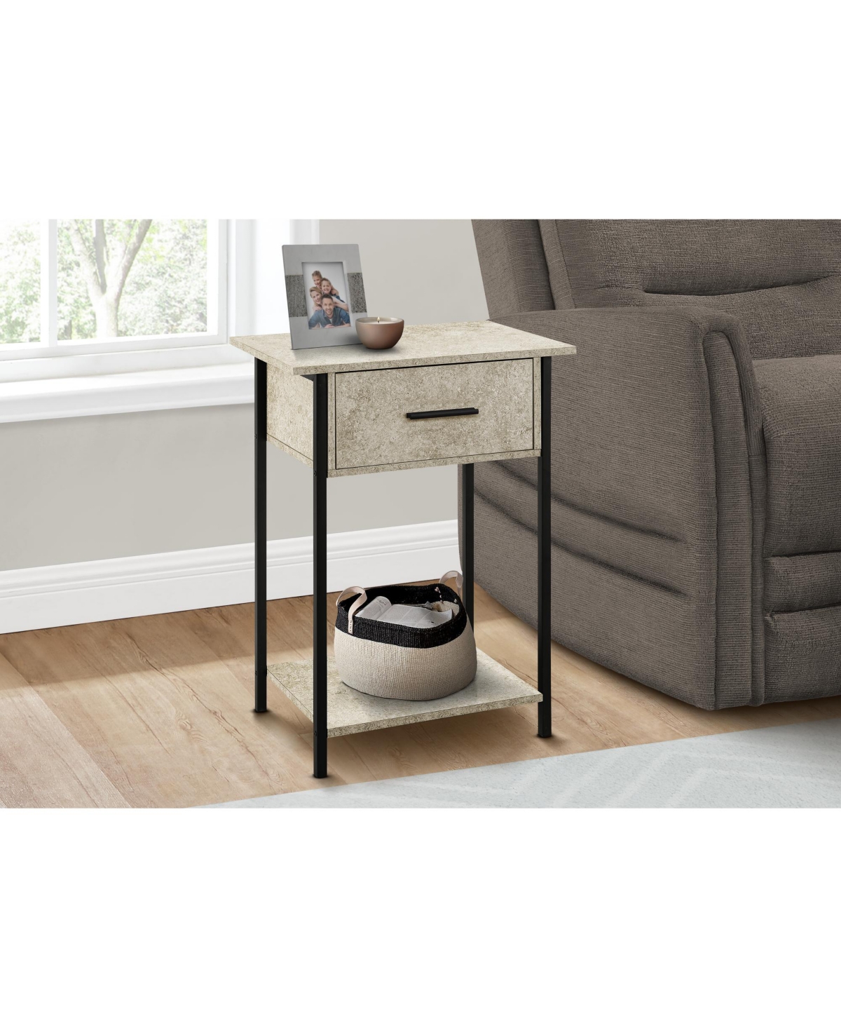 Click here for Lovmor Accent Table  2 Tier  End  Lamp  Living Roo... prices