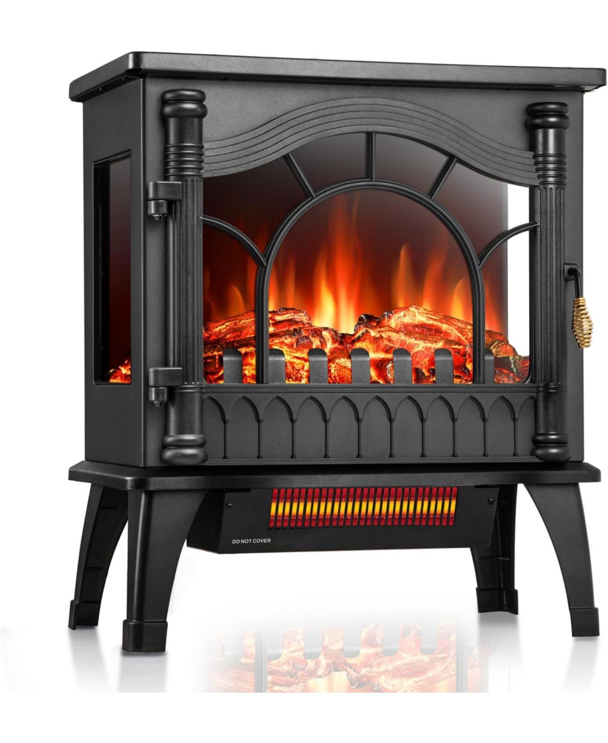 Click here for Cowsar Freestanding Electric Fireplace Stove with... prices