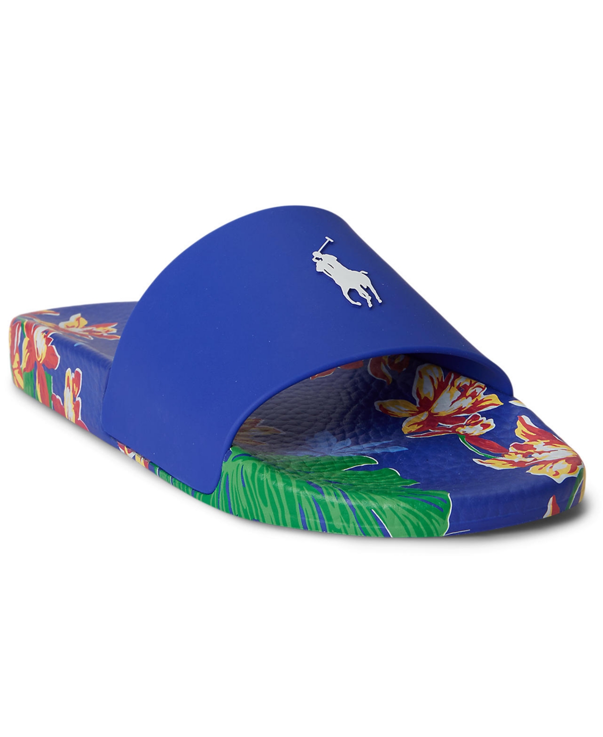 Click here for Polo Ralph Lauren Mens Open-Toe Pool Slides - Trop... prices