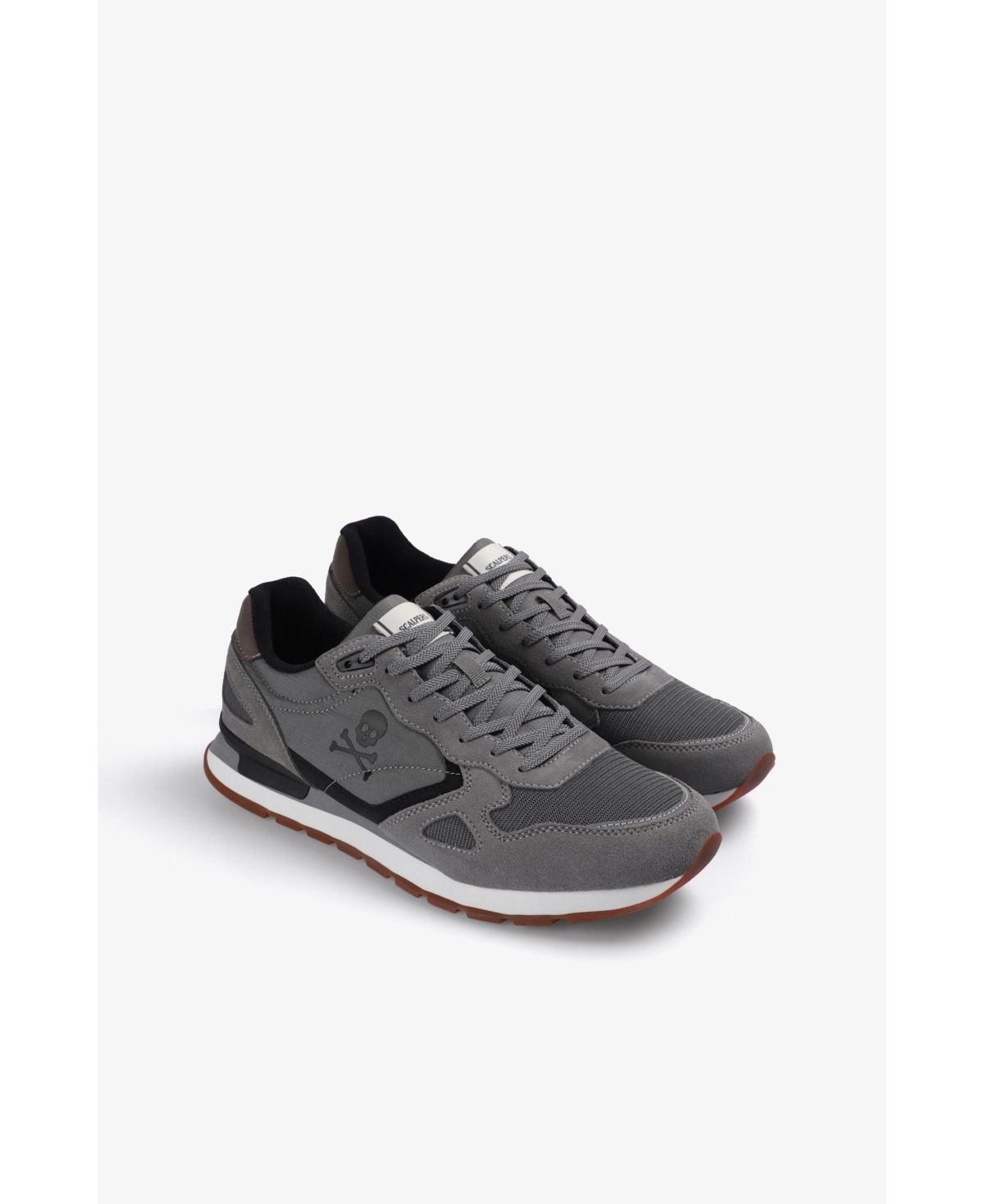 Click here for Scalpers Womens Nubryan Sneakers - Grey prices