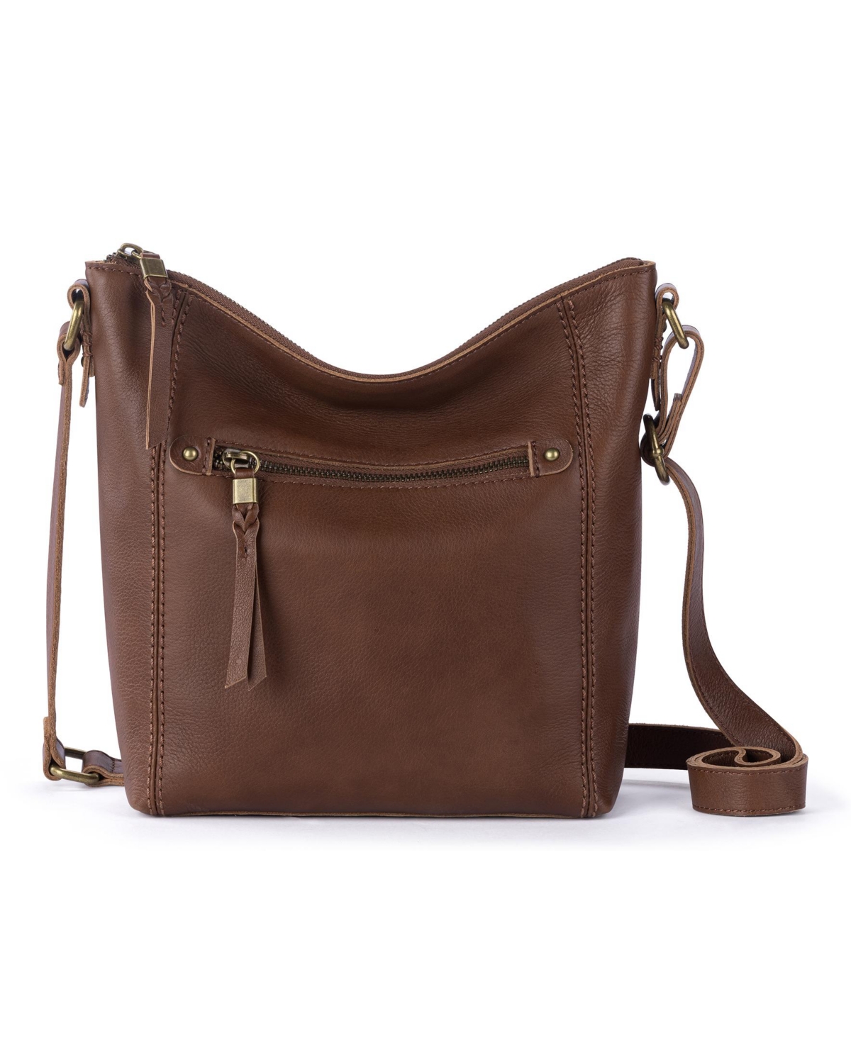 Click here for The Sak Womens Ashland Leather Crossbody Bag - Whi... prices