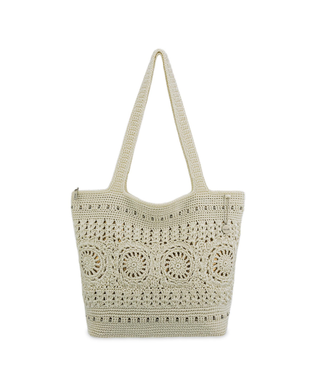 Click here for The Sak Classic Large Crochet Carryall Tote Bag -... prices