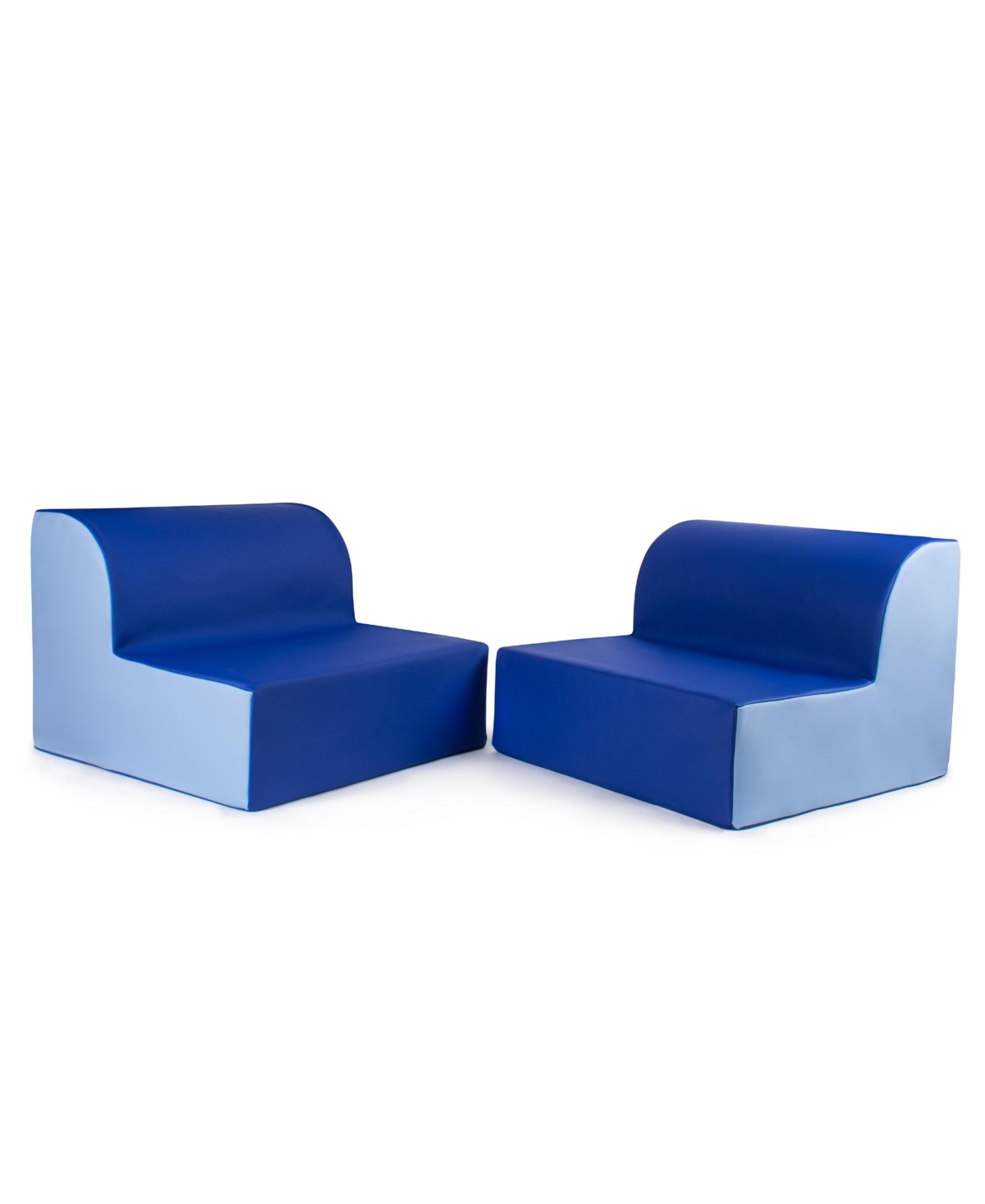 Click here for Bintiva Childrens Sofa Set of 2 - Blue prices