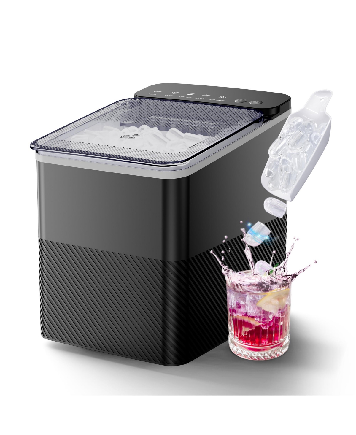 Click here for Euhomy 26-lb Per Day Portable Bullet Ice Maker wit... prices