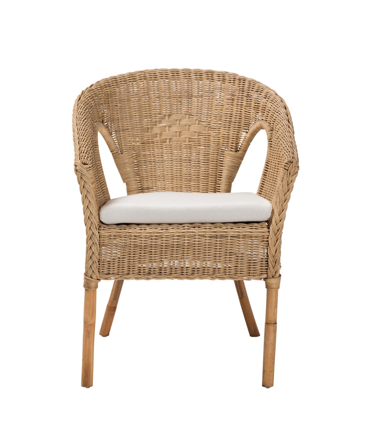 Click here for Furniture Abbey 22.8 Rattan Bohemian Dining Chair... prices