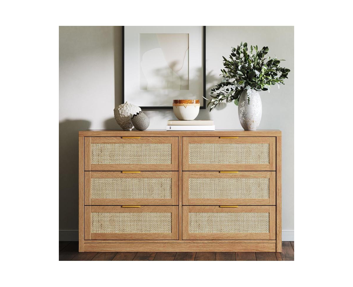 Click here for Gaomon 53" Rattan Dresser for Bedroom prices