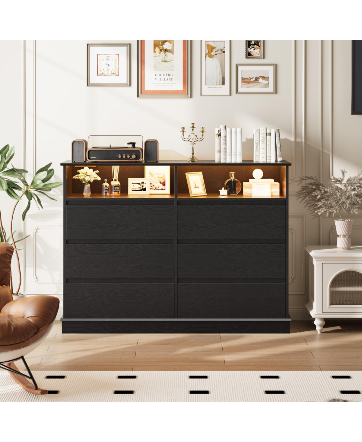 Click here for Gaomon Dresser for Bedroom with 6 Drawers  Modern... prices