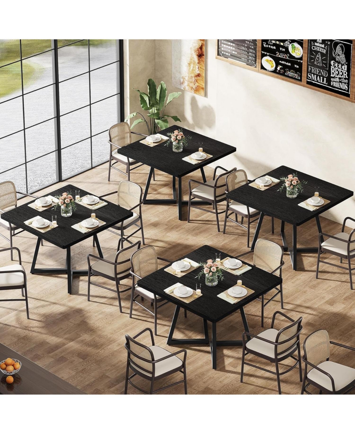 Click here for Tribesigns Square Dining Table Set of 4  31.5"... prices