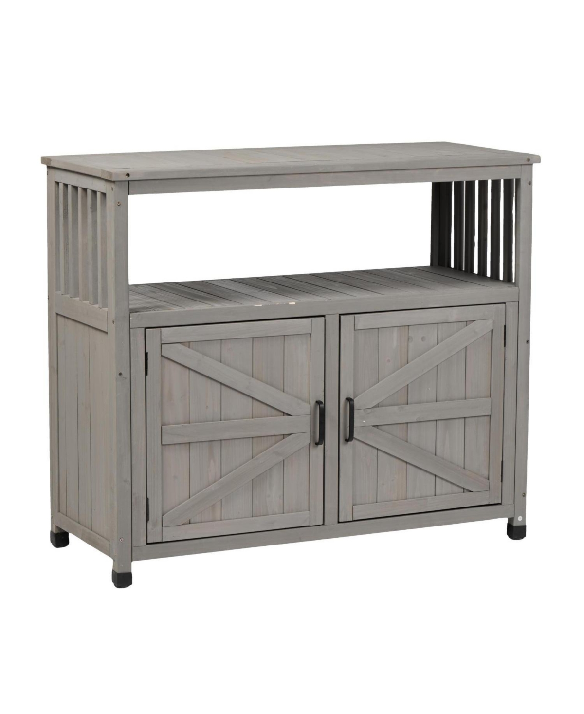 Click here for Streamdale Furniture Wooden Patio Bar Table Set wi... prices