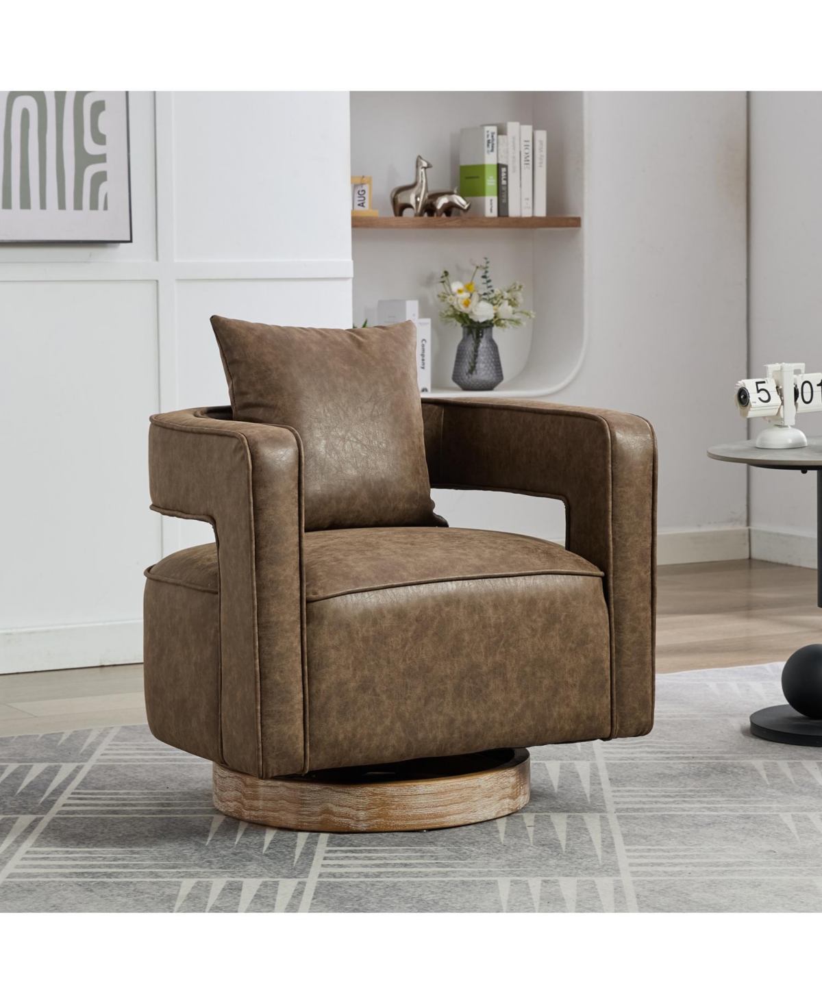 Click here for Streamdale Furniture Swivel Barrel Accent Chair  2... prices