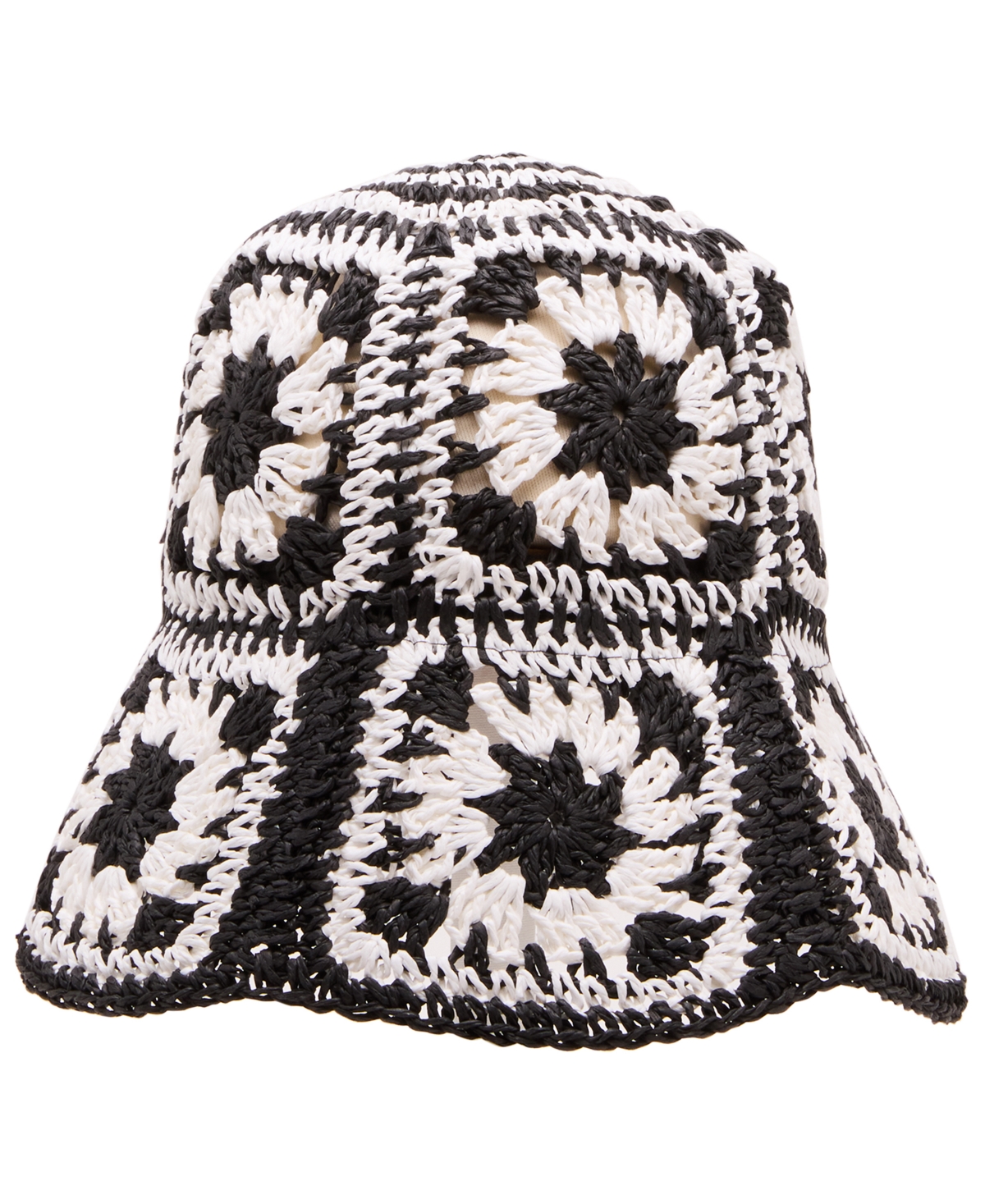 Click here for Steve Madden Bright Nomad Straw Bucket Hat - Black prices