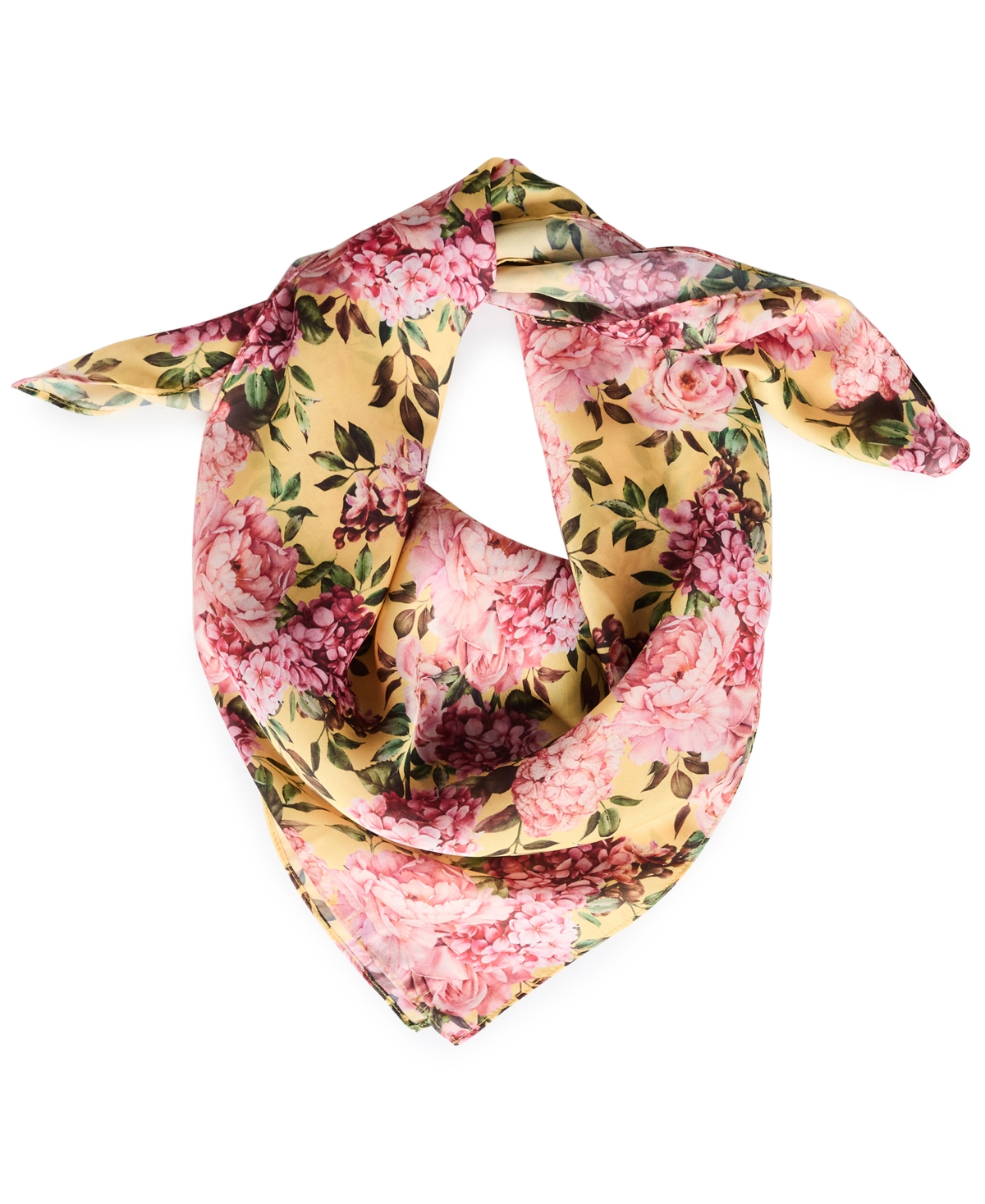 Click here for Steve Madden Vintage-Inspired Floral Square Scarf... prices