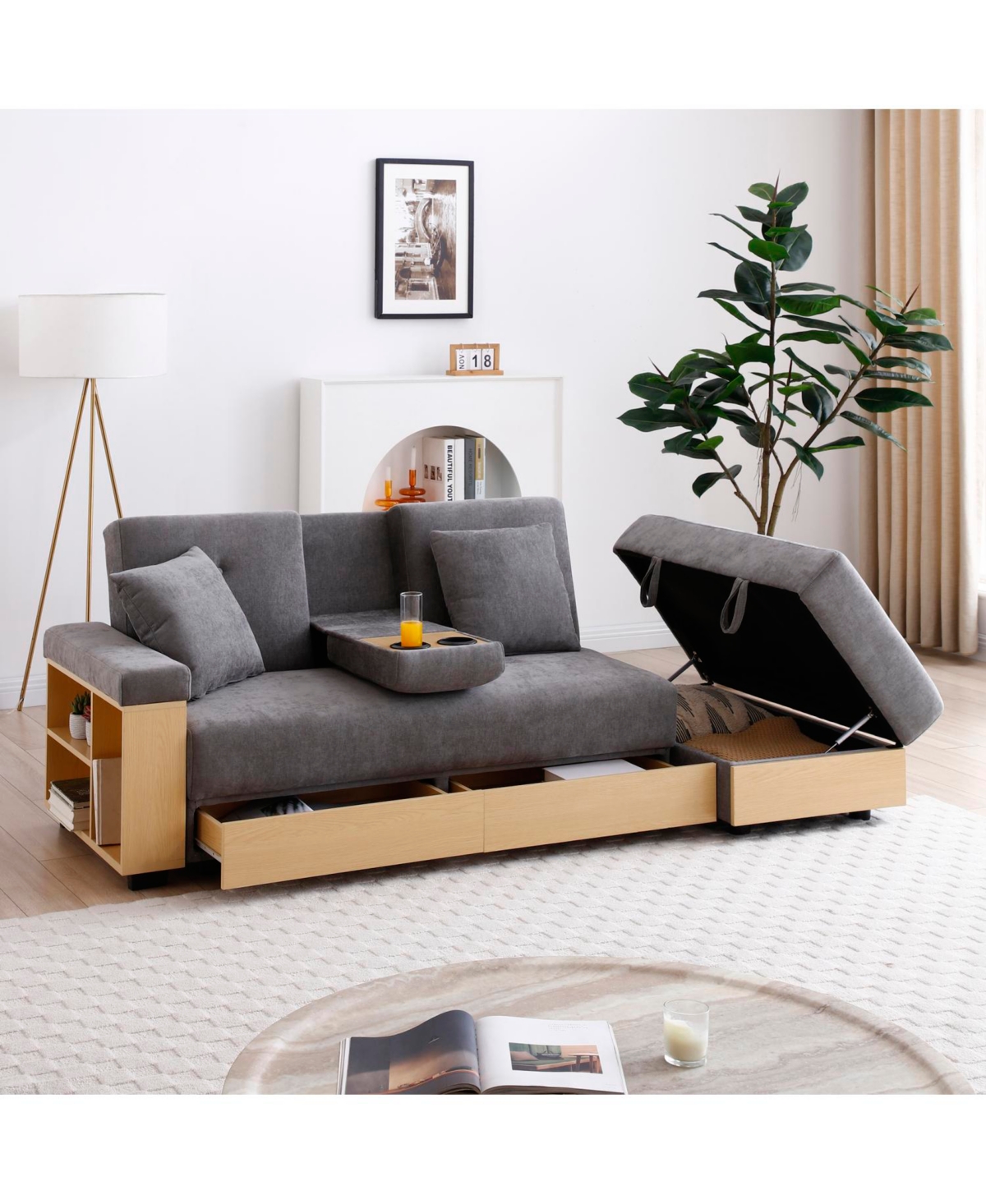 Click here for Streamdale Furniture Convertible Sleeper Sofa Bed... prices