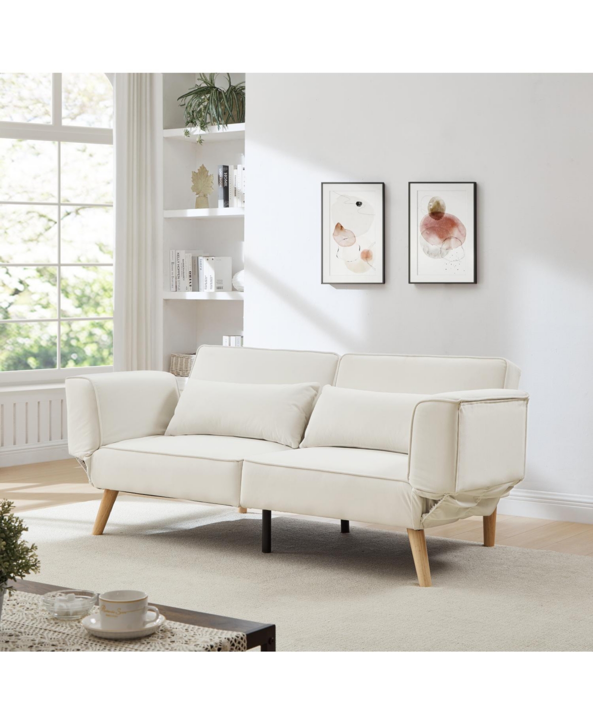 Click here for Streamdale Furniture Streamdale 72.8 Futon Sofa Be... prices