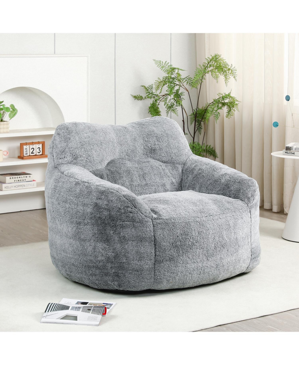 Click here for Streamdale Furniture Bean Bag Sofa Chair with Armr... prices