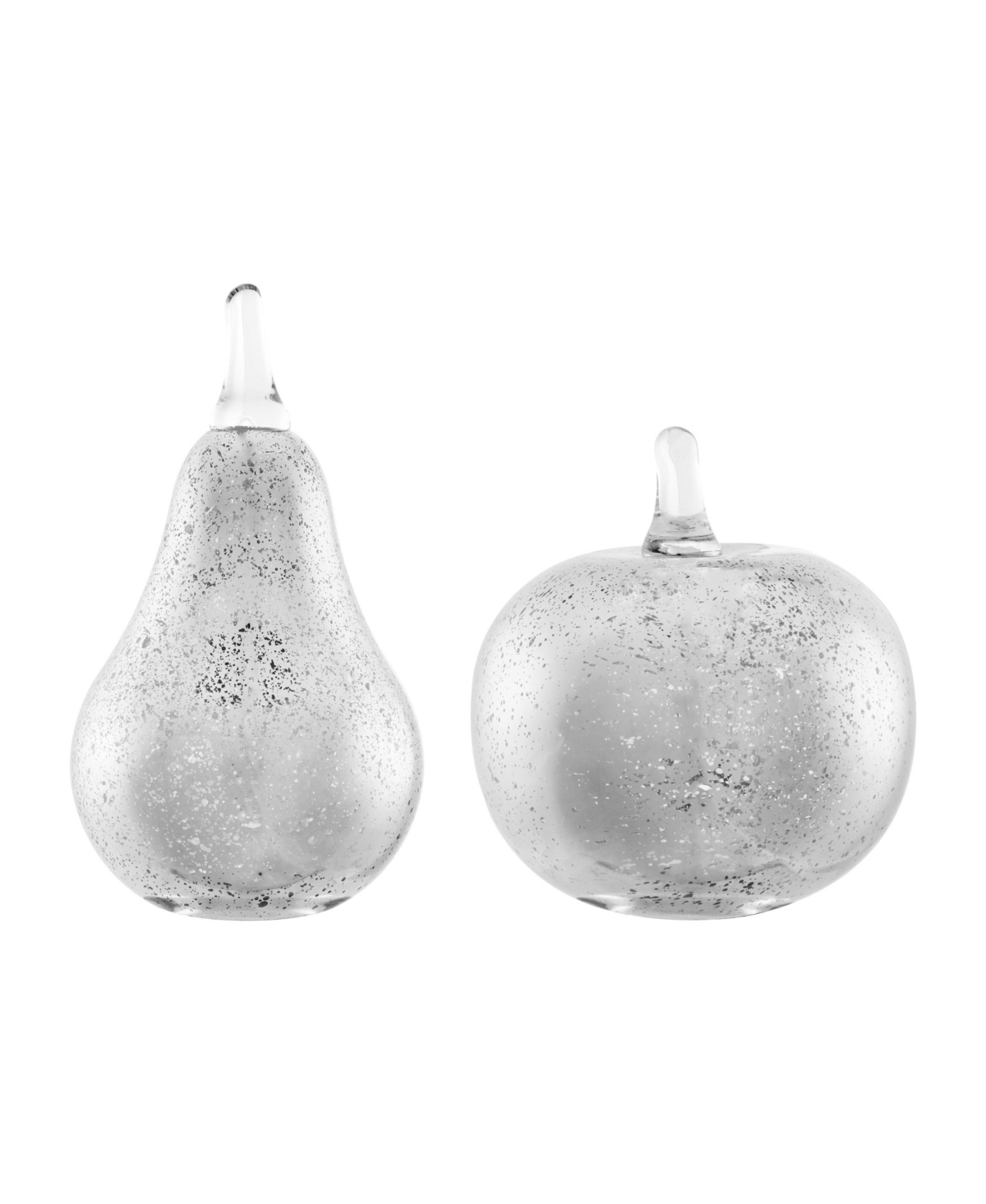Click here for Danya B Alloya 2 Piece Apple and Pear Glass Sculpt... prices