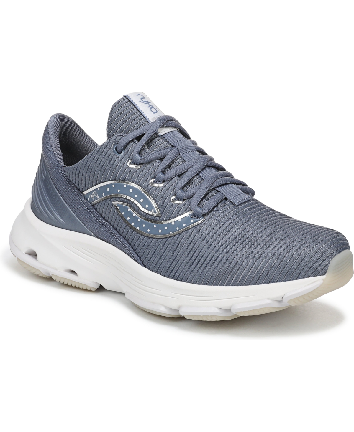 Click here for Ryka Womens Devotion X 2 Walking Sneakers - Blue/S... prices