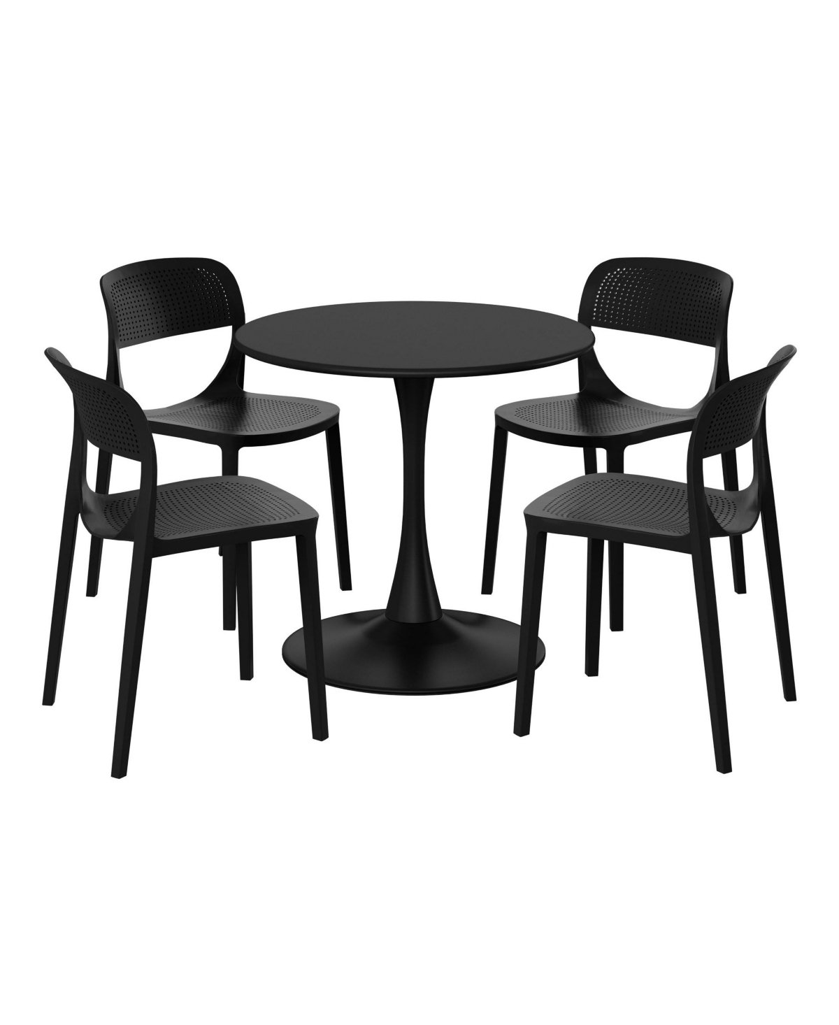 Click here for WestinTrends 5-Piece Round Metal Bistro Dining Tab... prices