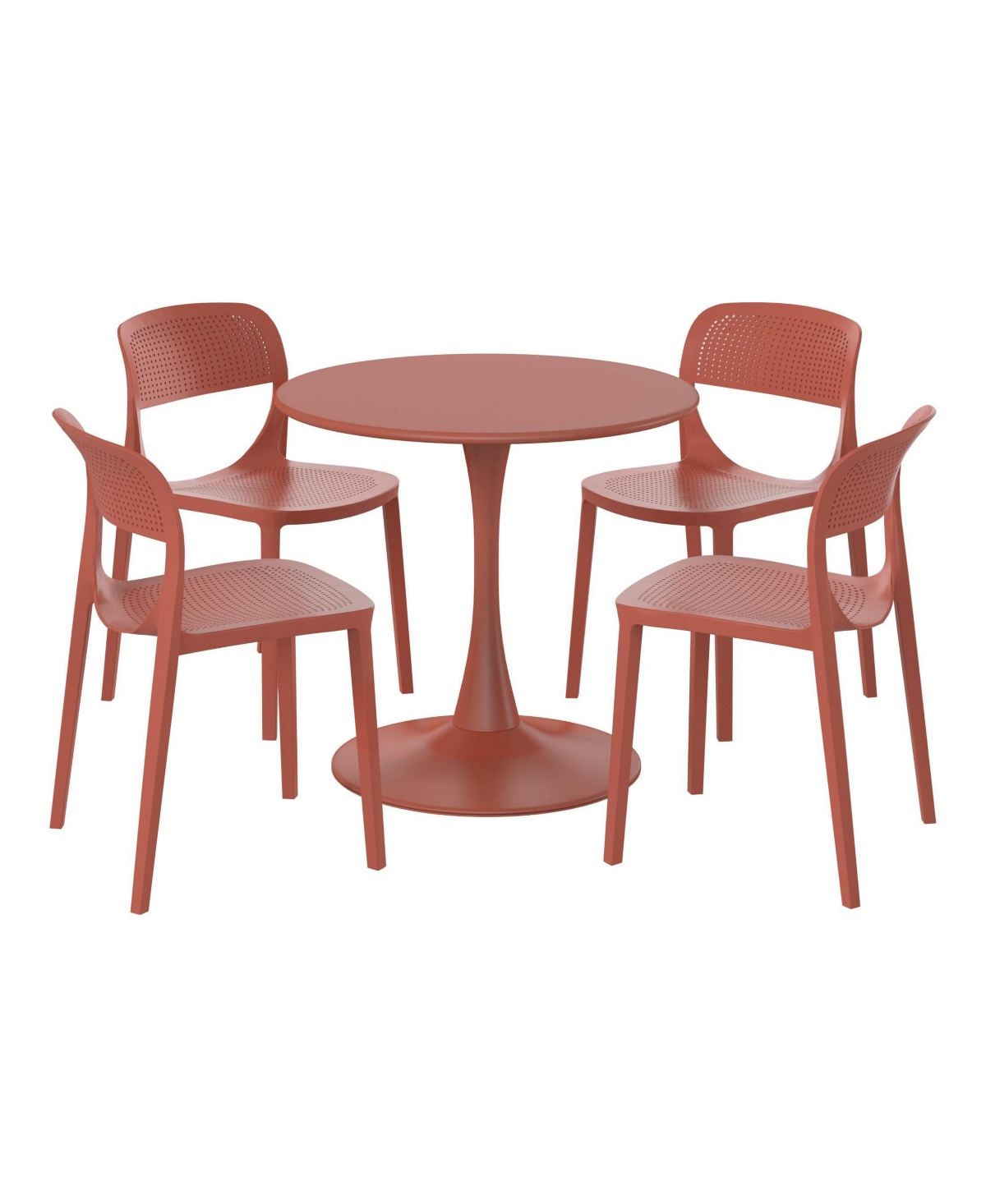Click here for WestinTrends 5-Piece Round Metal Bistro Dining Tab... prices