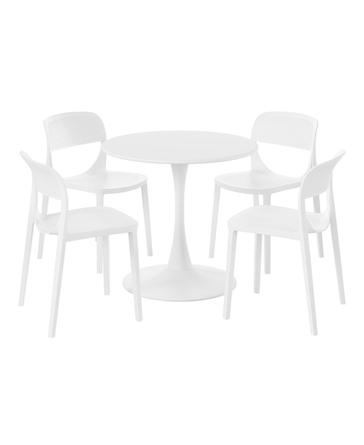Click here for WestinTrends 5-Piece Round Metal Bistro Dining Tab... prices