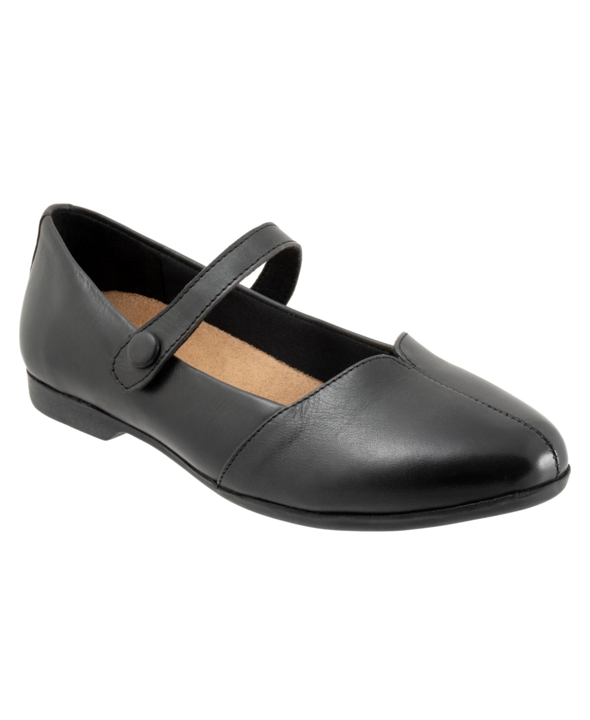 Click here for Trotters Irene Flat - Black prices