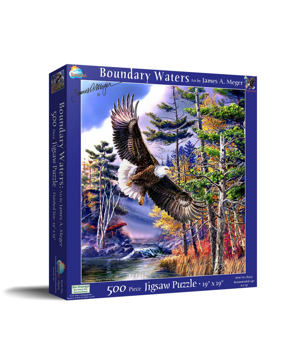 Click here for SunsOut Boundary Waters 500 piece Jigsaw Puzzle fo... prices