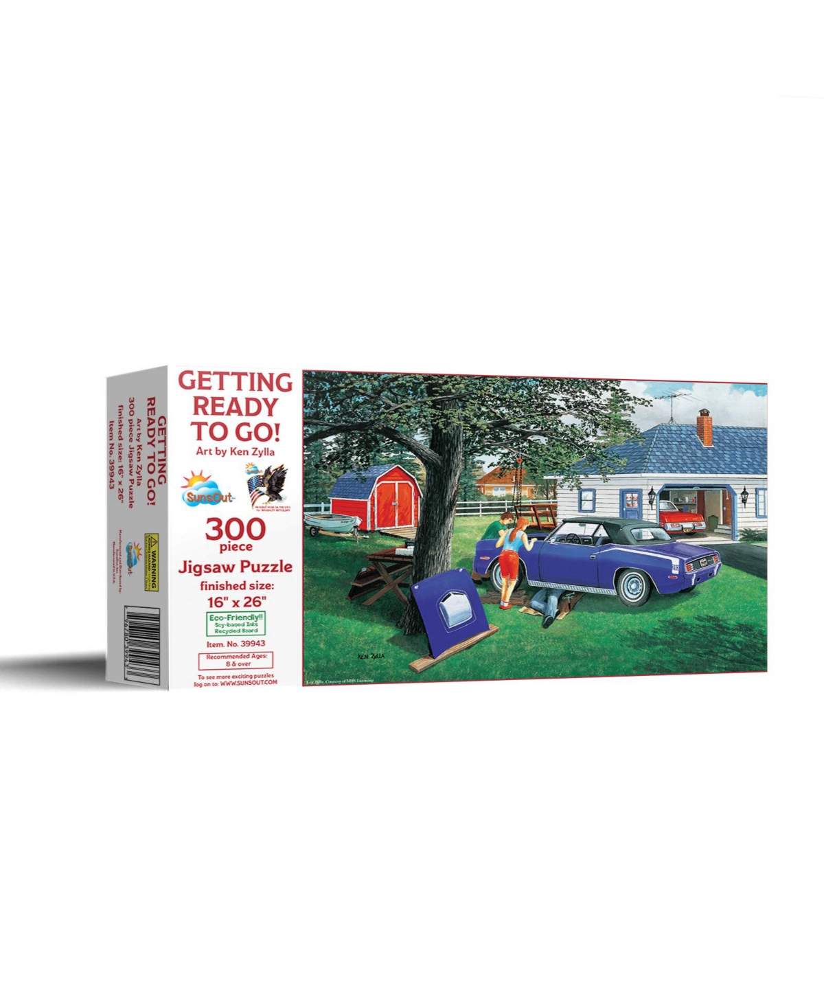 Click here for SunsOut Getting Ready to Go 300 piece Jigsaw Puzzl... prices