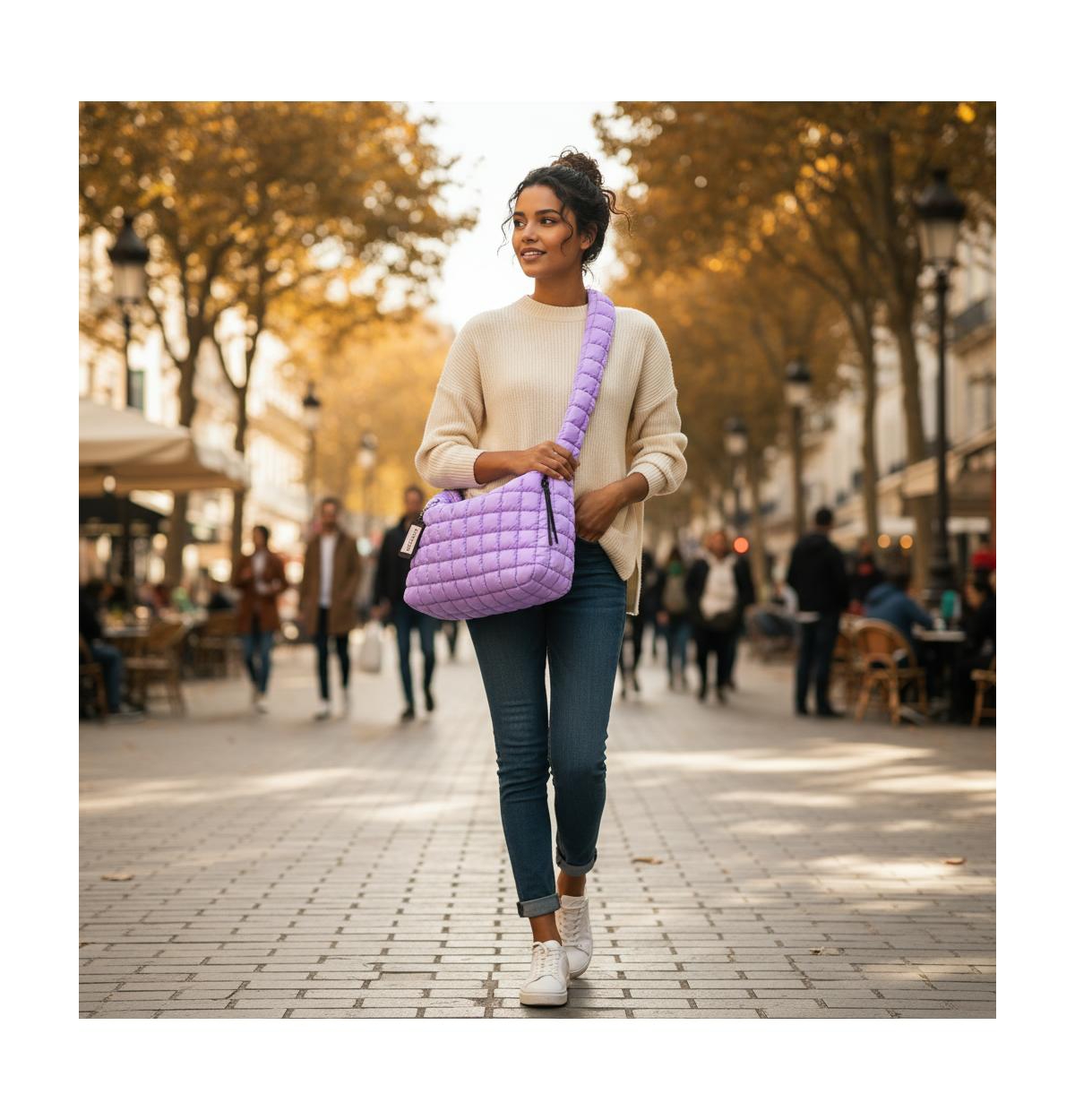 Click here for 3p Experts Cloud Haven Travel Bag - PURPLE prices