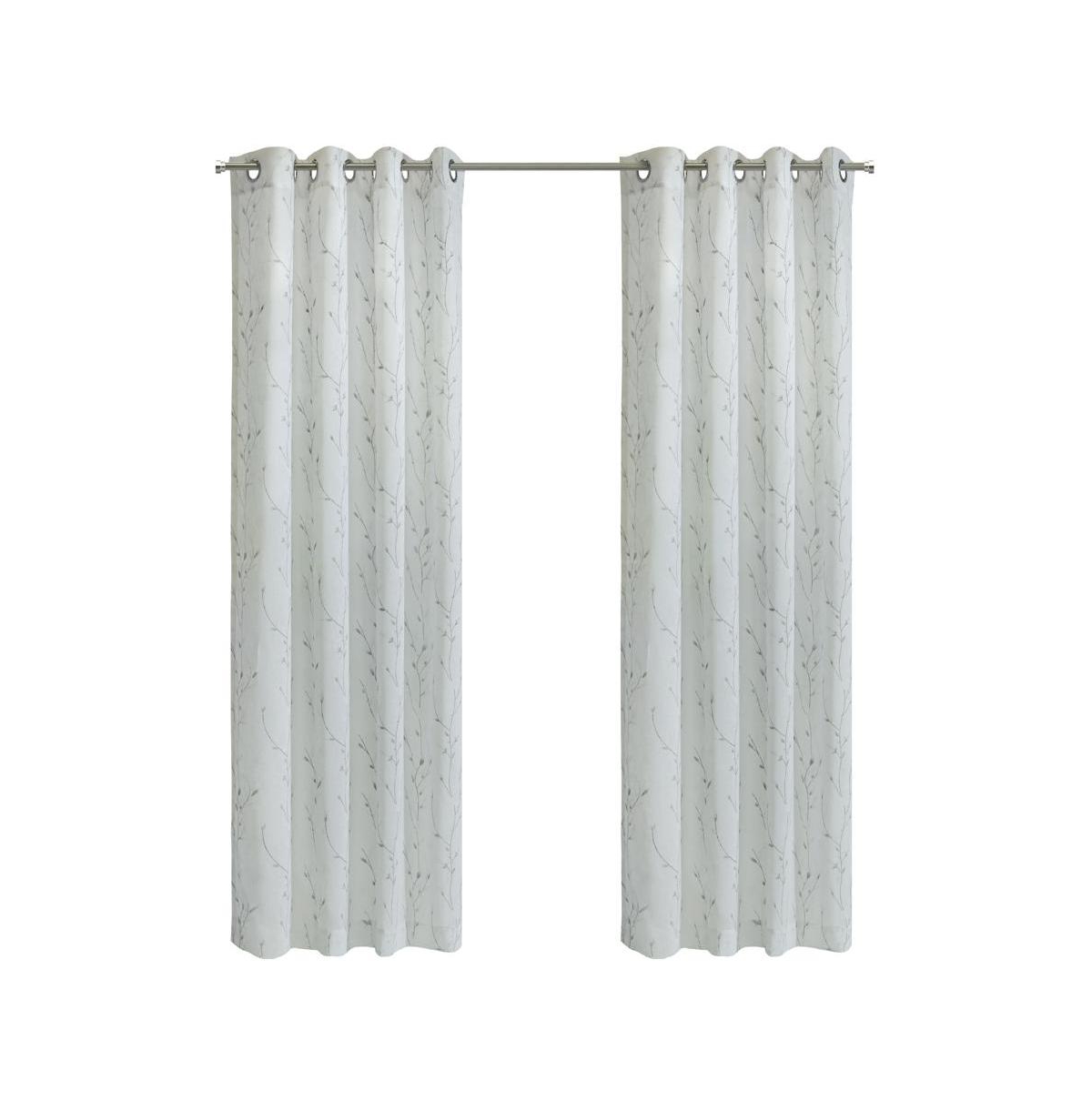 Click here for Habitat Ivy Light Filtering Grommet Botanical Moti... prices