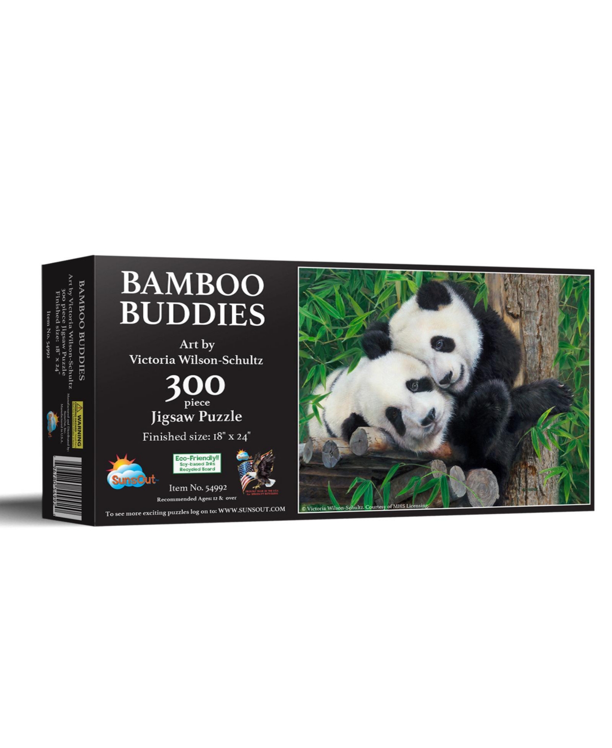 Click here for SunsOut Bam Boo Panda Buddies 300 piece Jigsaw Puz... prices