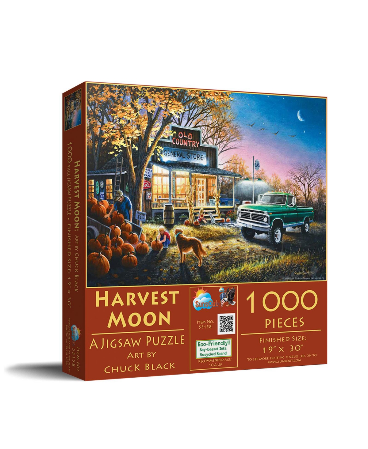 Click here for SunsOut Harvest Moon 1000 piece Jigsaw Puzzle for... prices
