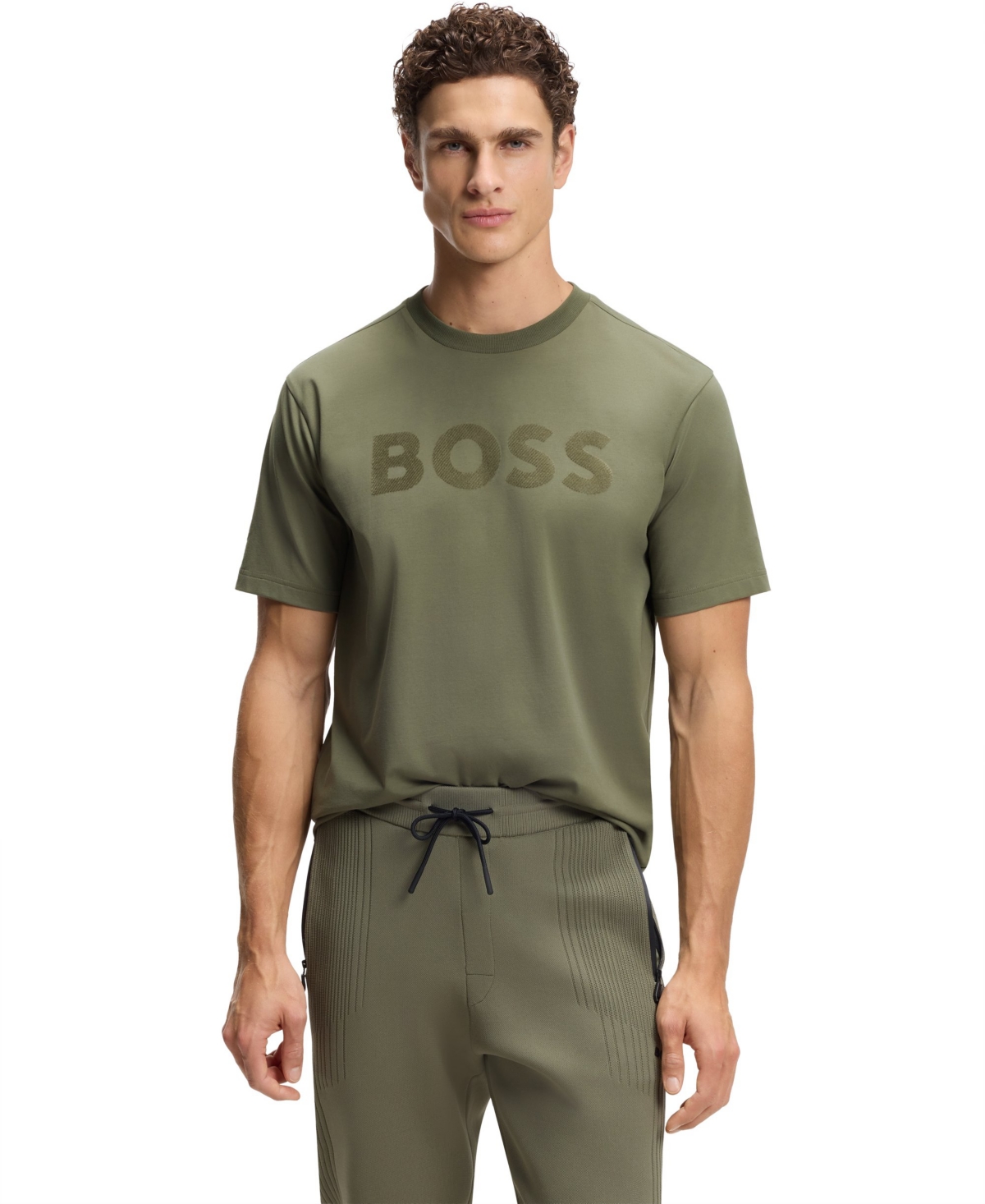 Click here for Boss by Hugo Boss Mens Stretch Cotton Relaxed-Fit... prices