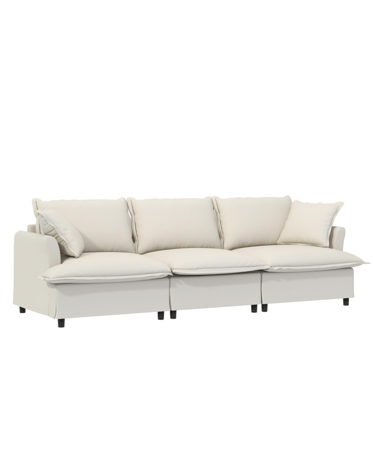 Click here for Streamdale Furniture 3-Seat Sofa Module with Pillo... prices