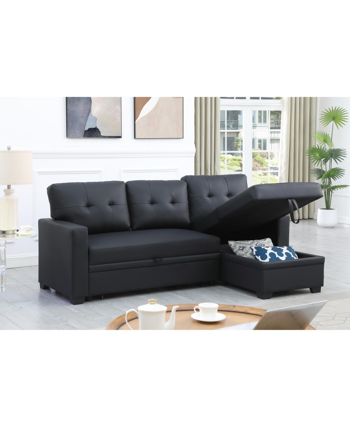 Click here for Streamdale Furniture Upholstered Pull out Sectiona... prices
