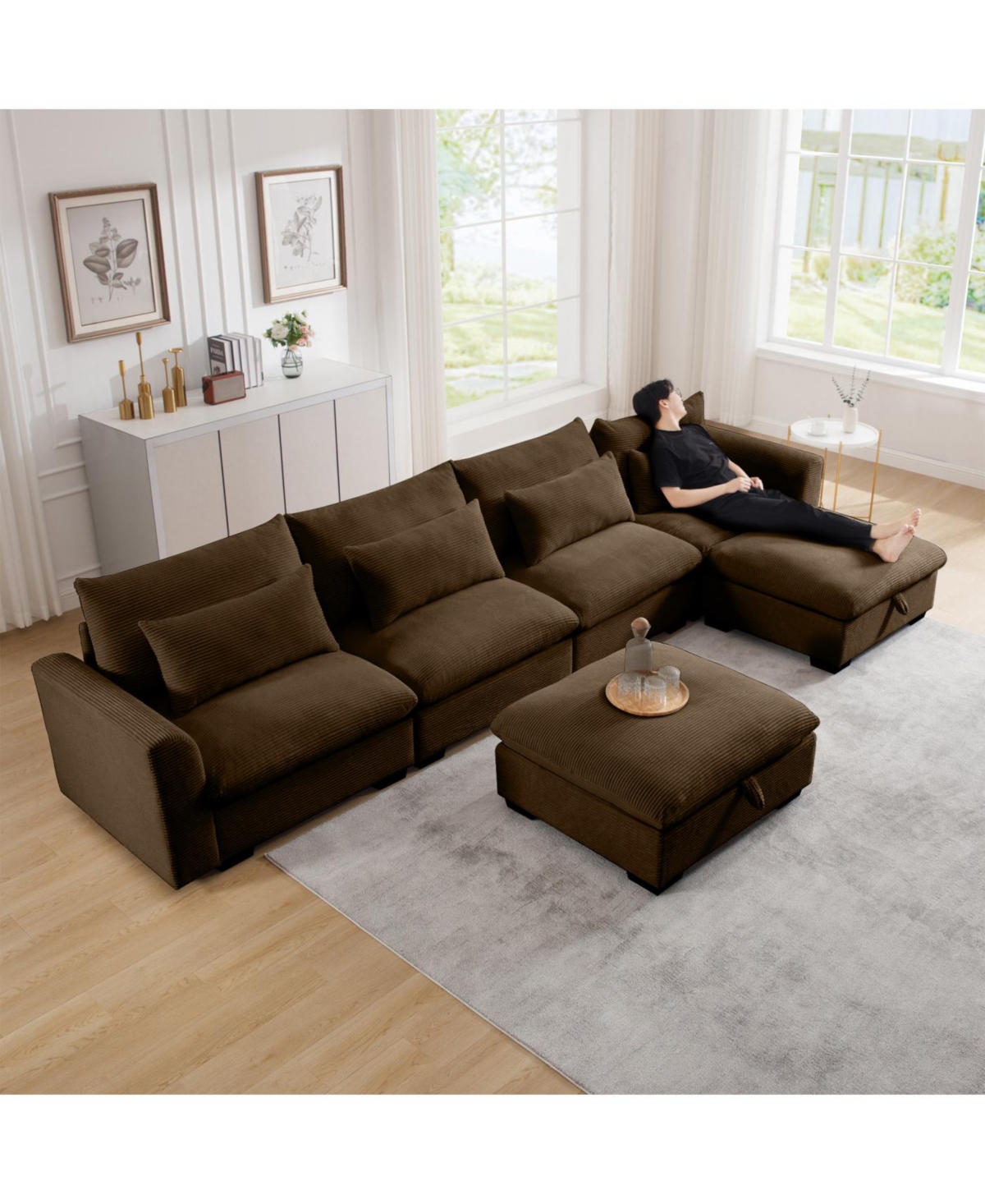 Click here for Streamdale Furniture Streamdale Big Deep Seat U-Sh... prices