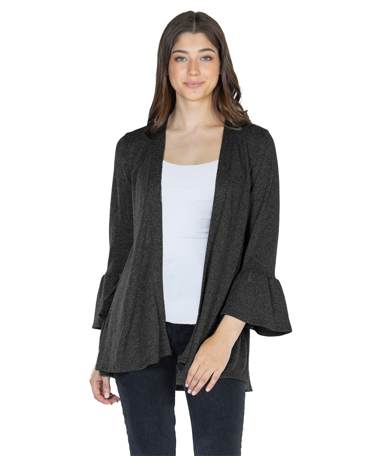 Click here for 24seven Comfort Apparel Womens Knit Three Quarter... prices