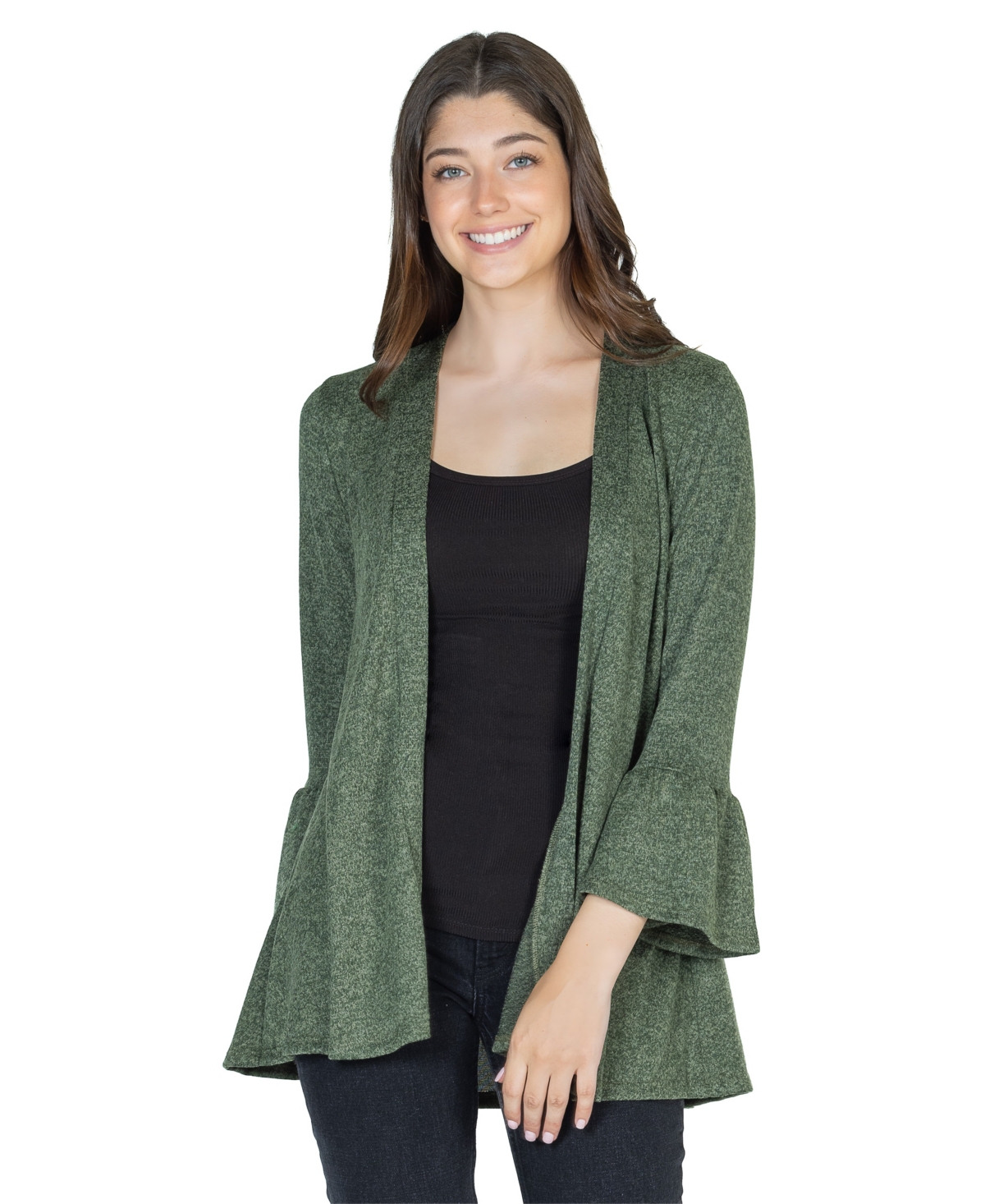 Click here for 24seven Comfort Apparel Womens Knit Three Quarter... prices