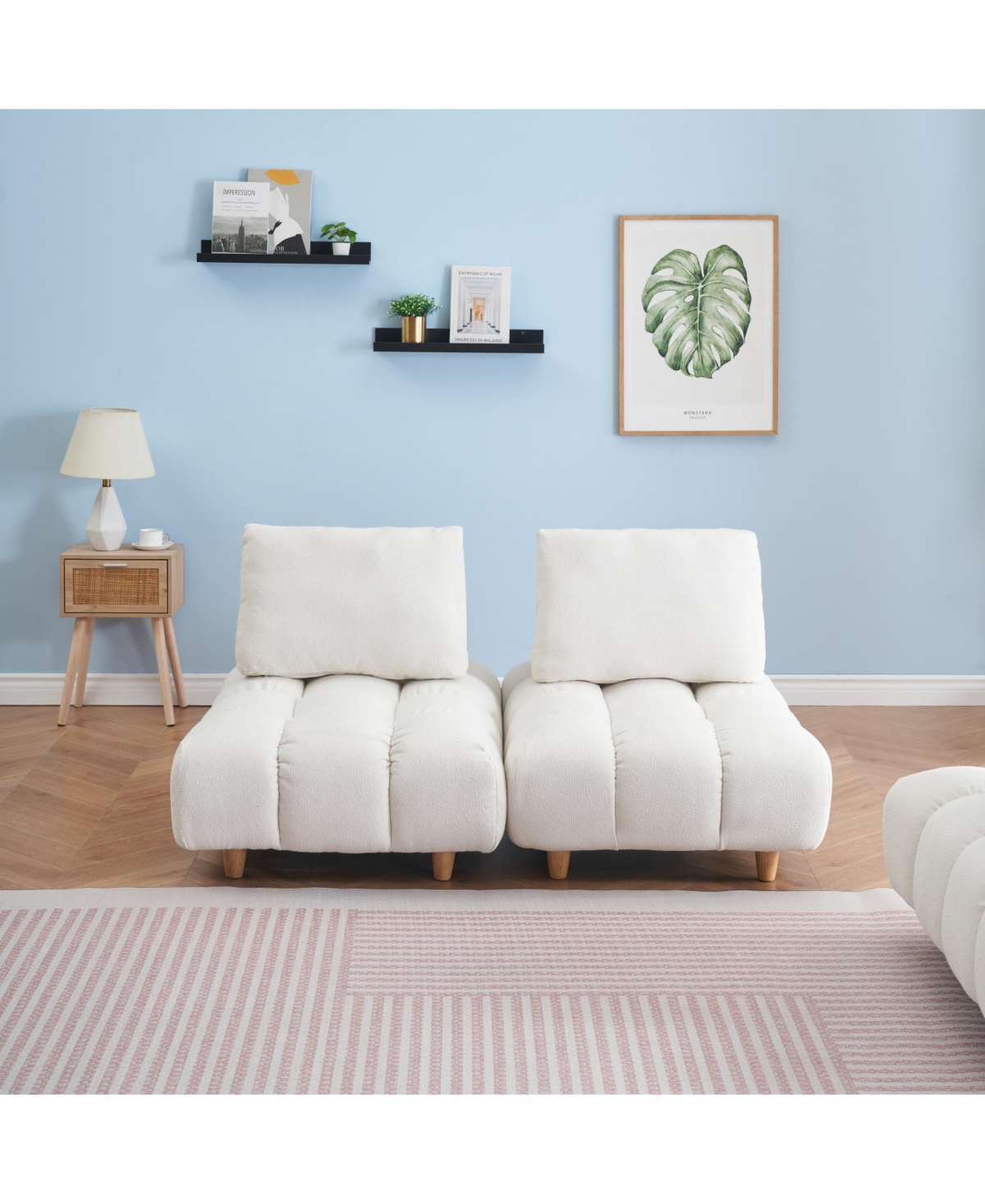 Click here for Streamdale Furniture 60 Teddy Sofa Fabric  Cozy fo... prices