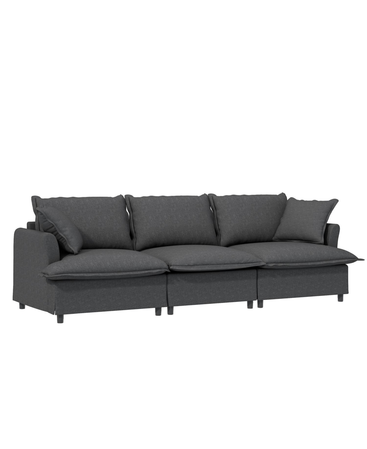 Click here for Streamdale Furniture 3-Seat Sofa Module with Pillo... prices