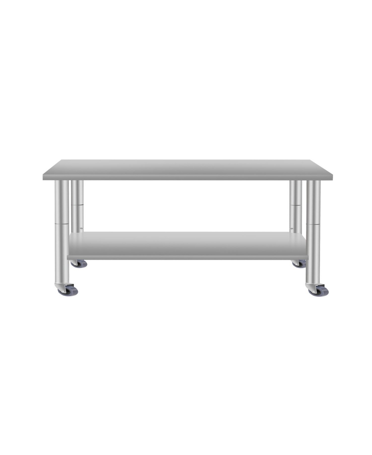 Click here for Streamdale Furniture 60" Stainless Steel Kitc... prices