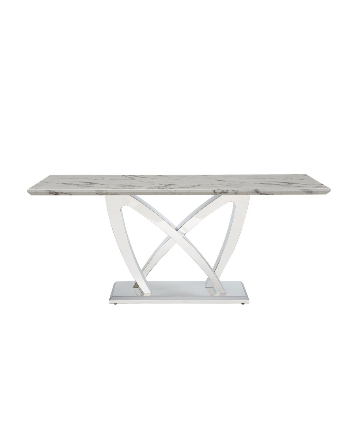Click here for Streamdale Furniture 70" Faux Marble Dining T... prices
