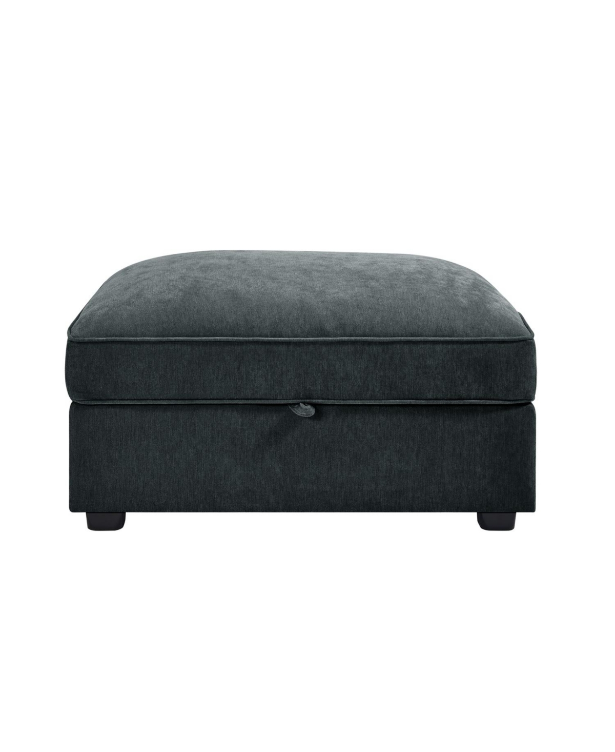 Click here for Streamdale Furniture Ottoman - chenille - Grey prices