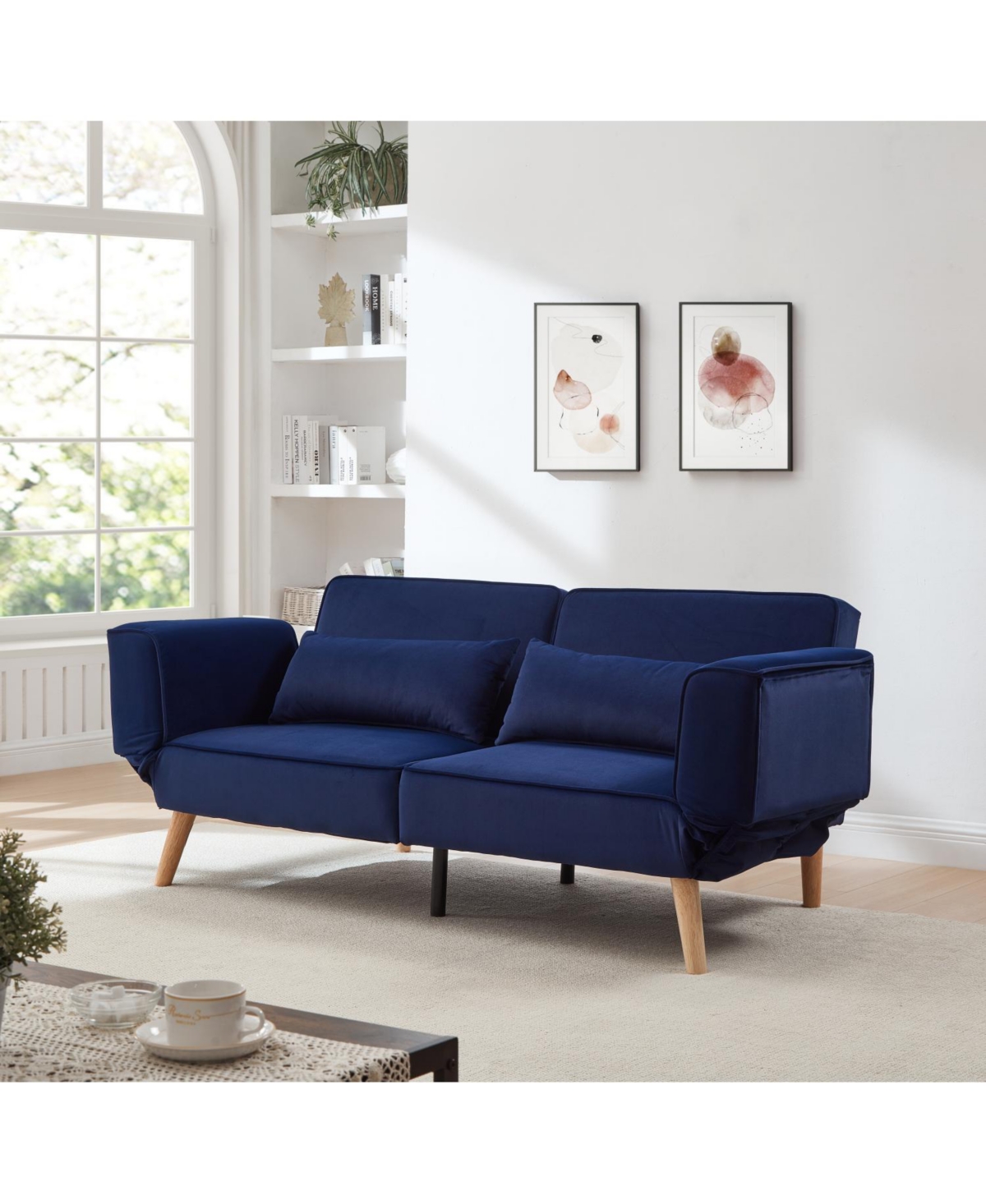 Click here for Streamdale Furniture 72.8 Futon Sofa Bed  Adjustab... prices