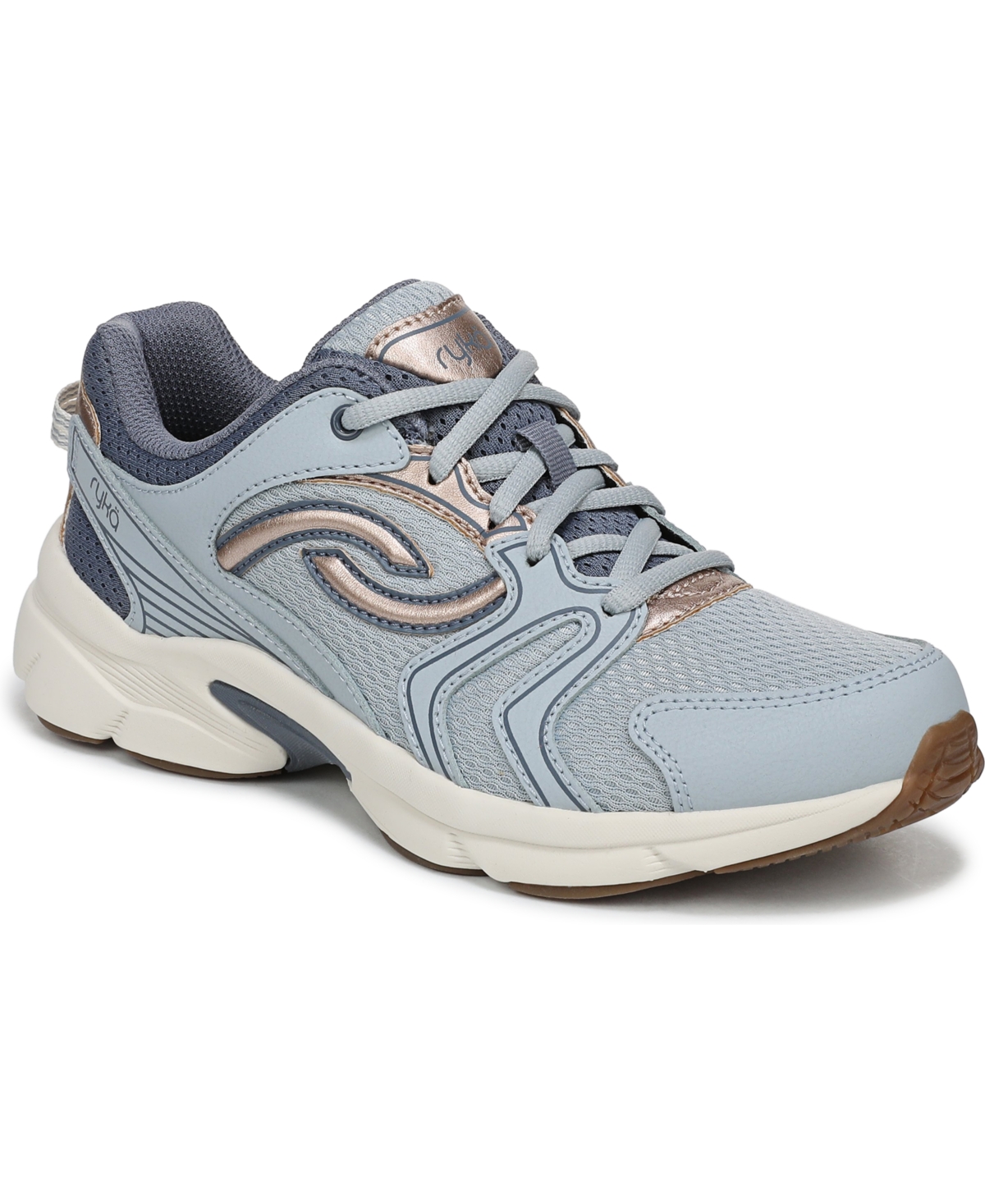 Click here for Ryka Womens Streamline Round Toe Sneakers - Pearl... prices