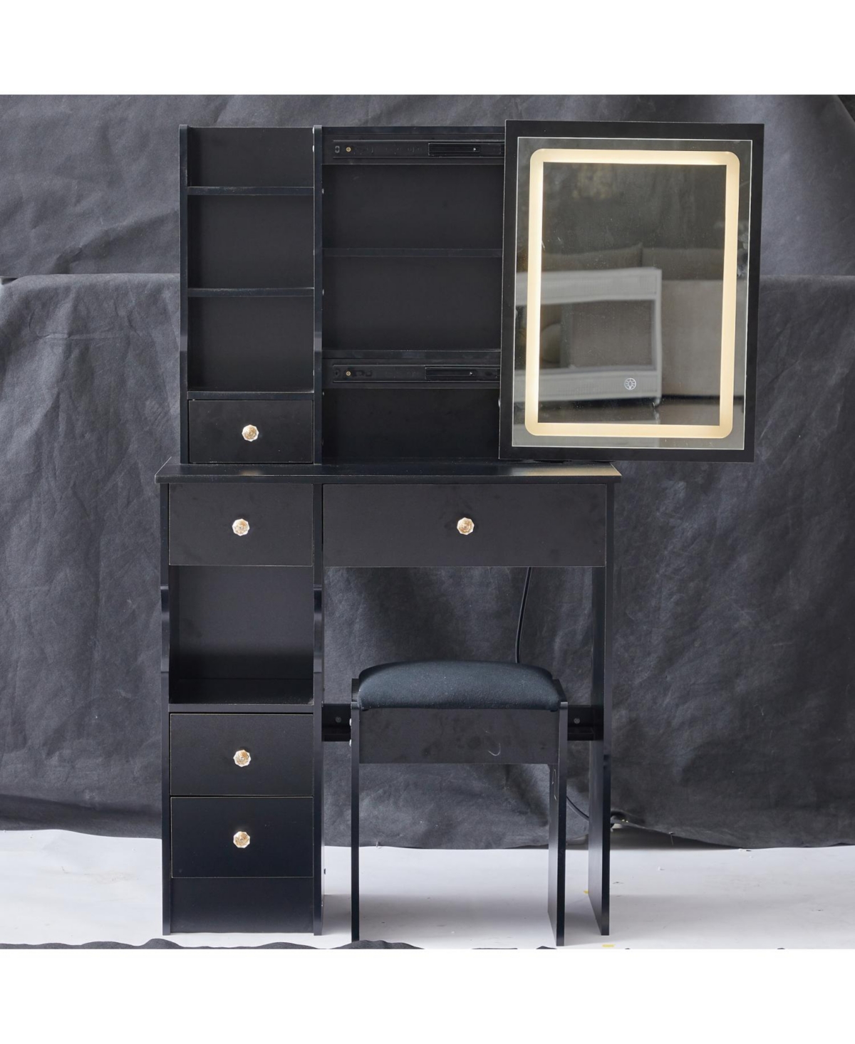 Click here for Streamdale Furniture Compact Vanity Table with Tou... prices