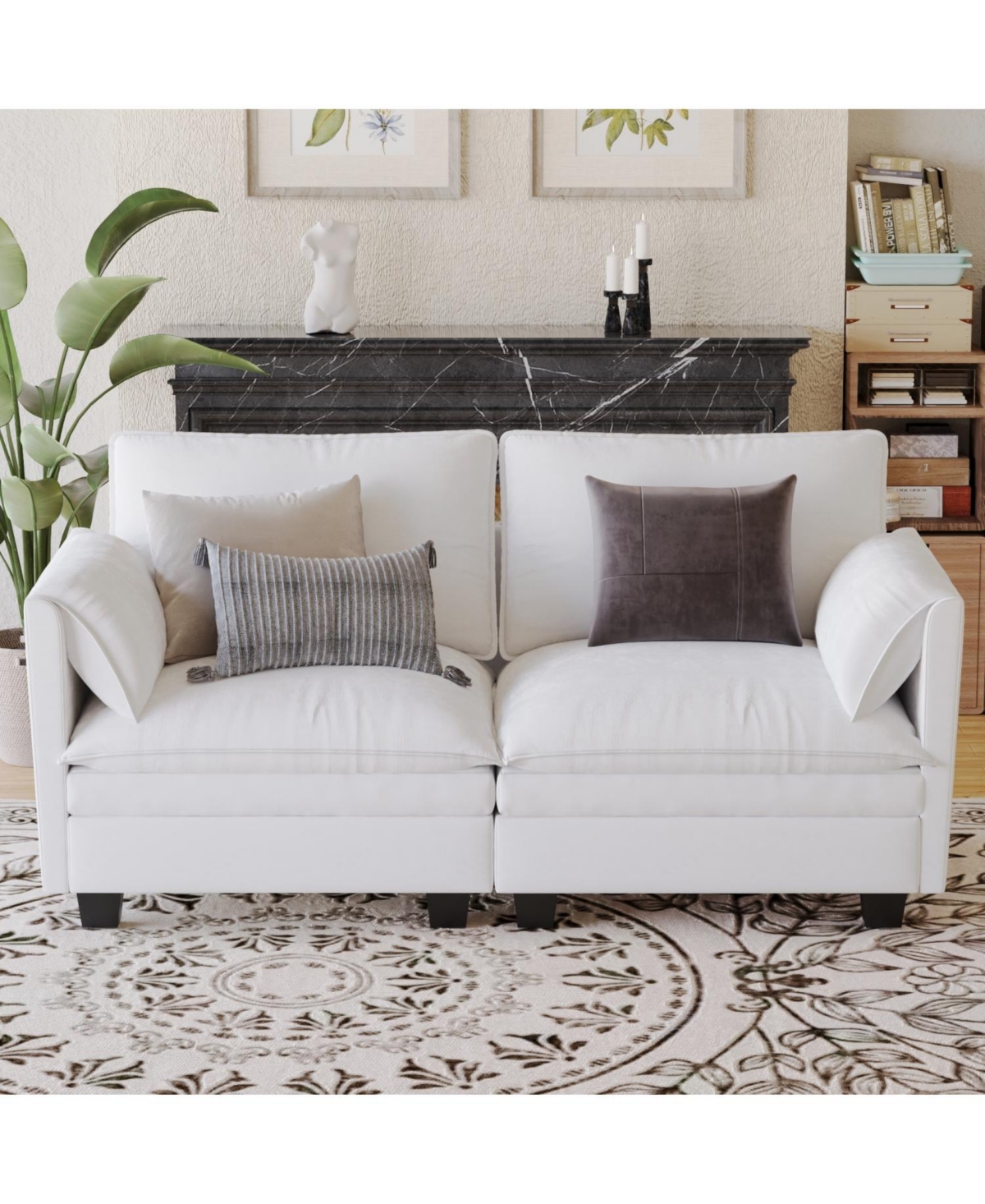 Click here for Streamdale Furniture 74" Loveseat Sofa - Mid... prices