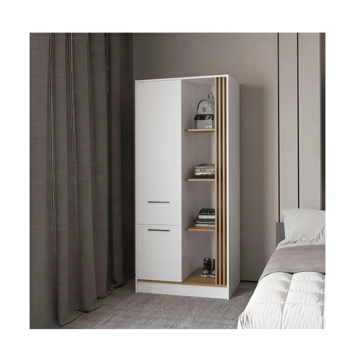 Click here for Pekin Modern Wardrobe Organizer with Shelves and R... prices