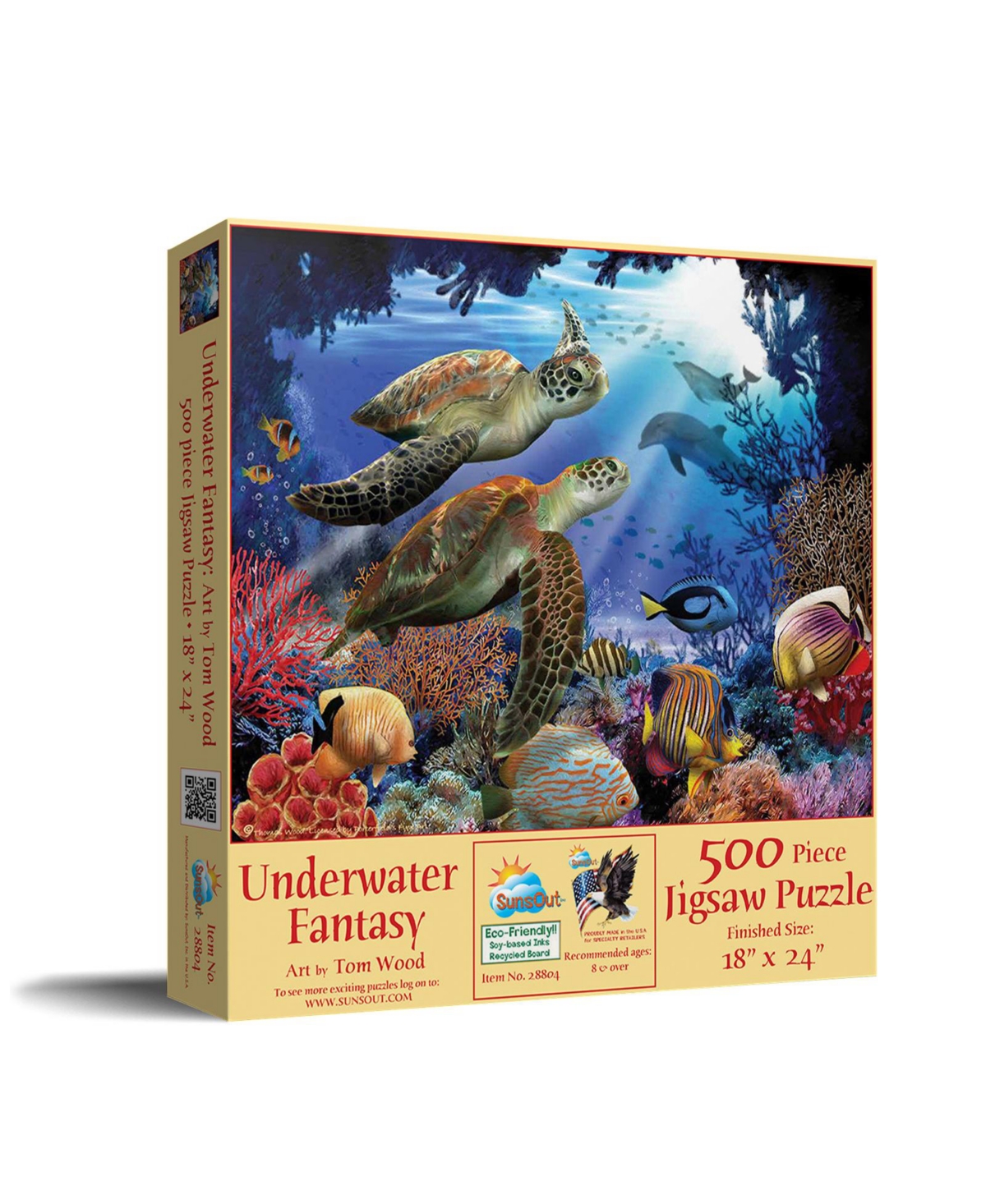 Click here for SunsOut Underwater Fantasy 500 piece Jigsaw Puzzle... prices